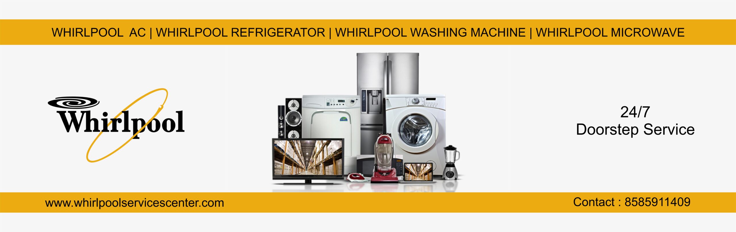whirlpool service center noida uttar pradesh | 8585911409